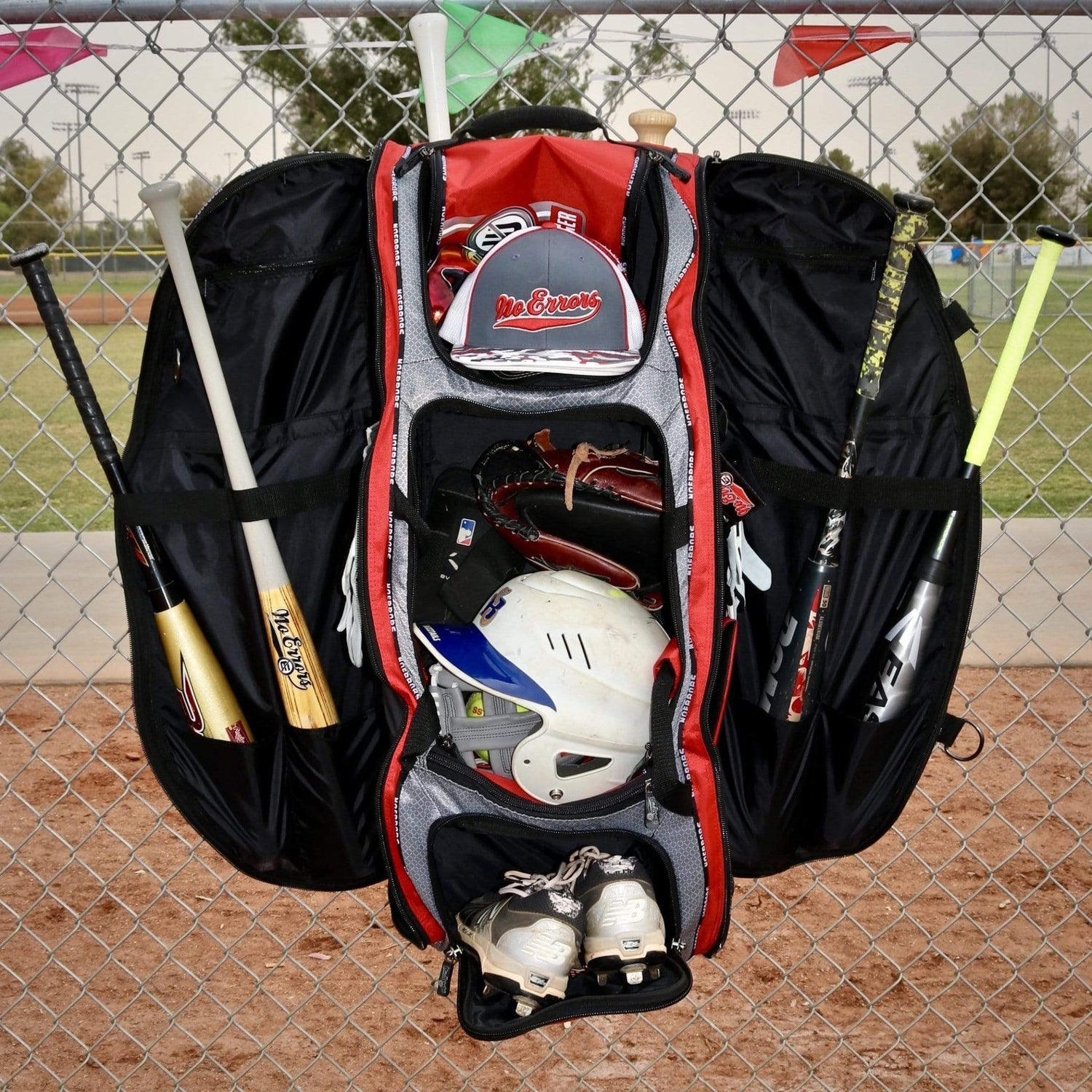 Baseball Bat Bag | The Dinger II | NO ERRORS – No Errors Sports